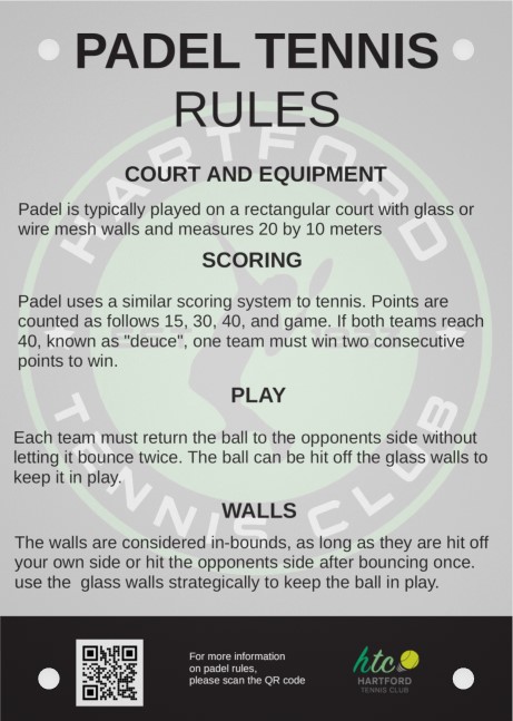 Padel Comes To Hartford Tennis Club - Hartford Tennis Club